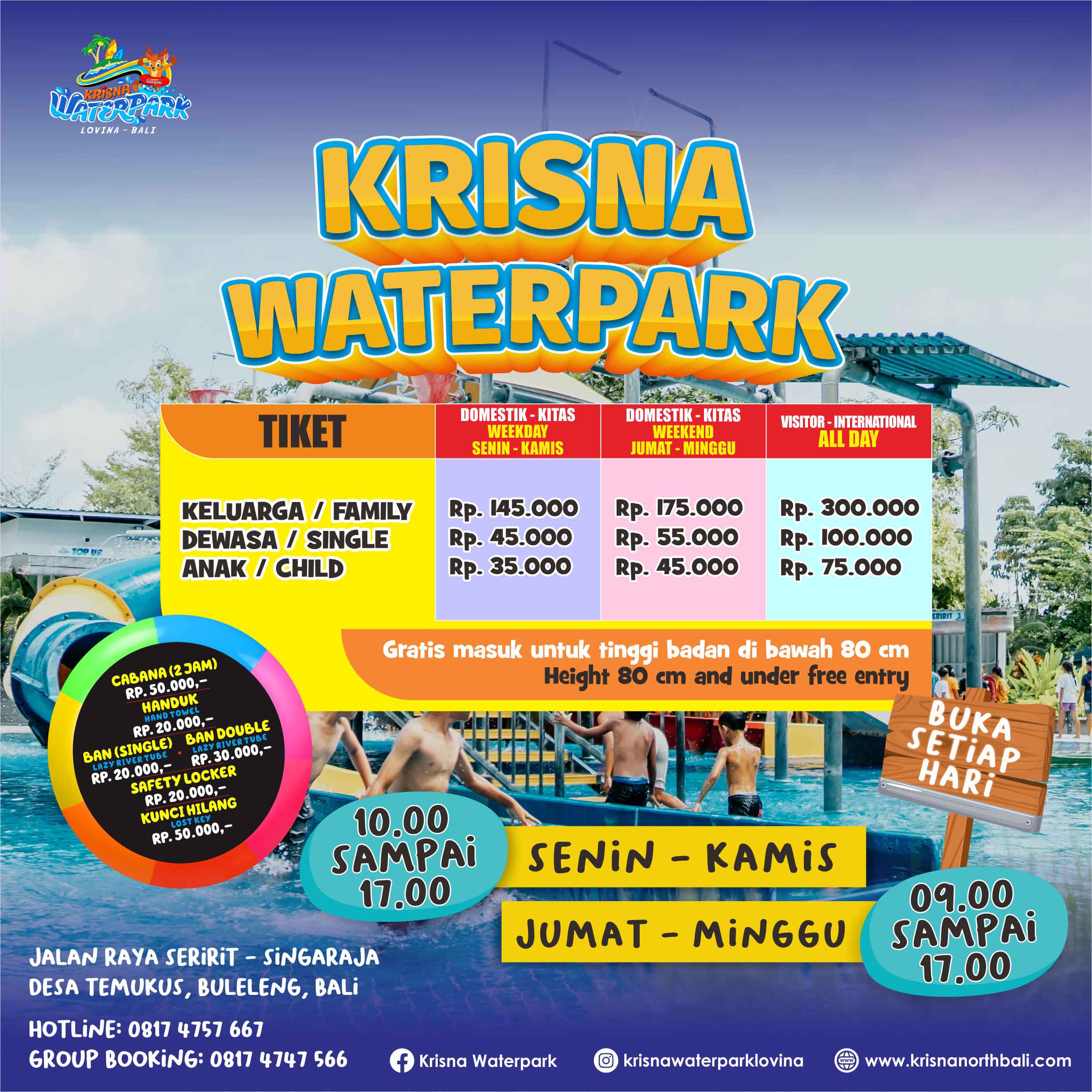 WATERPARK – Krisna North Bali