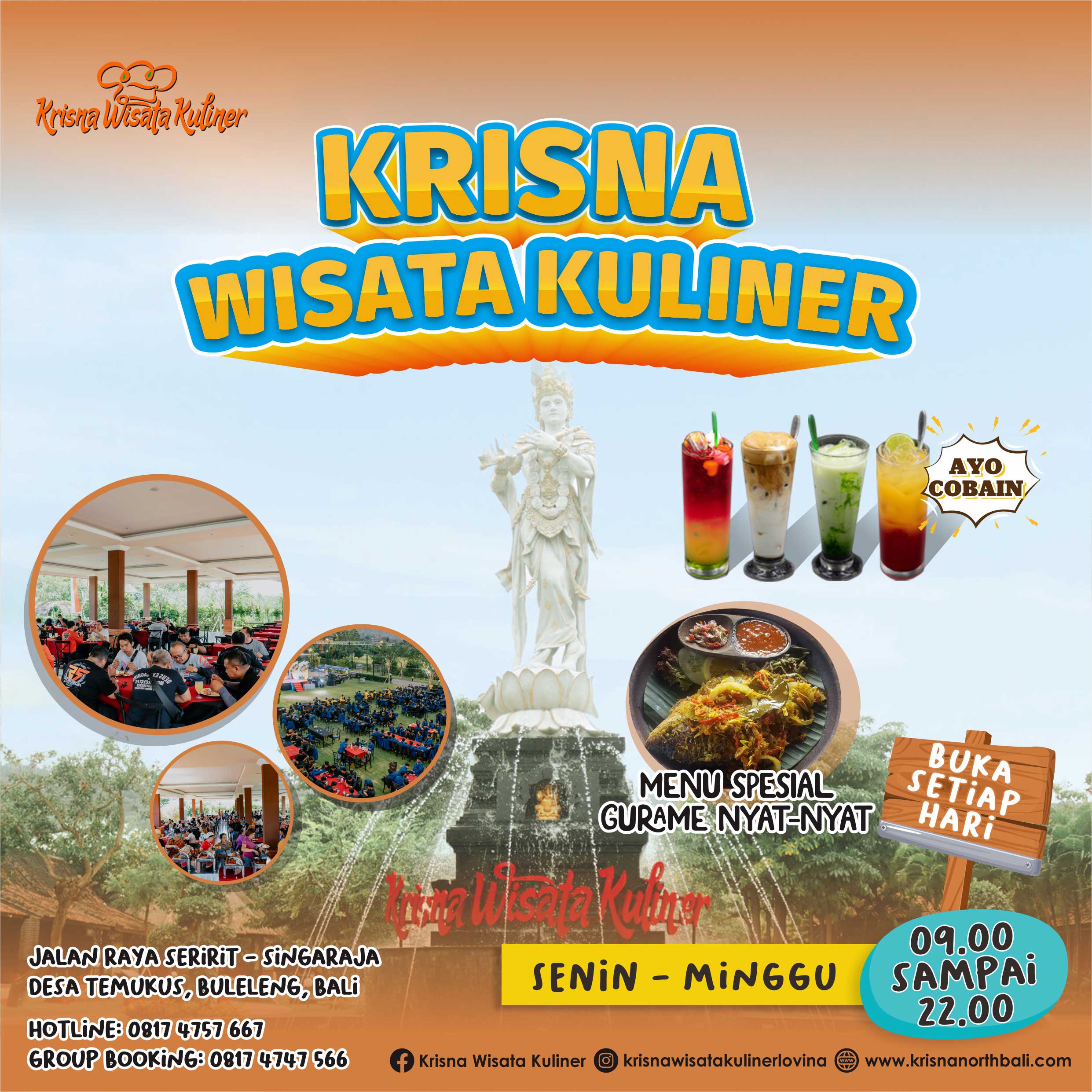 WISATA KULINER – Krisna North Bali